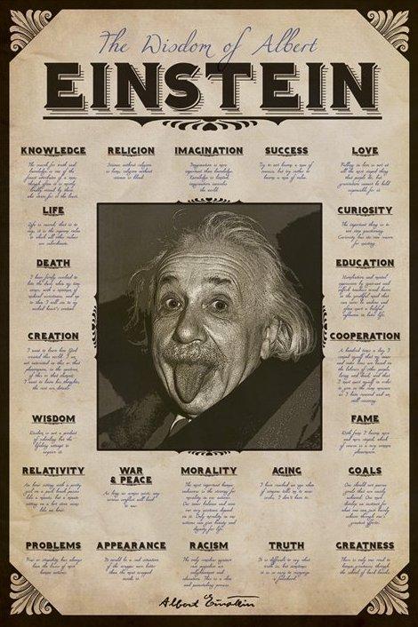 Albert Einstein Quotes Posters